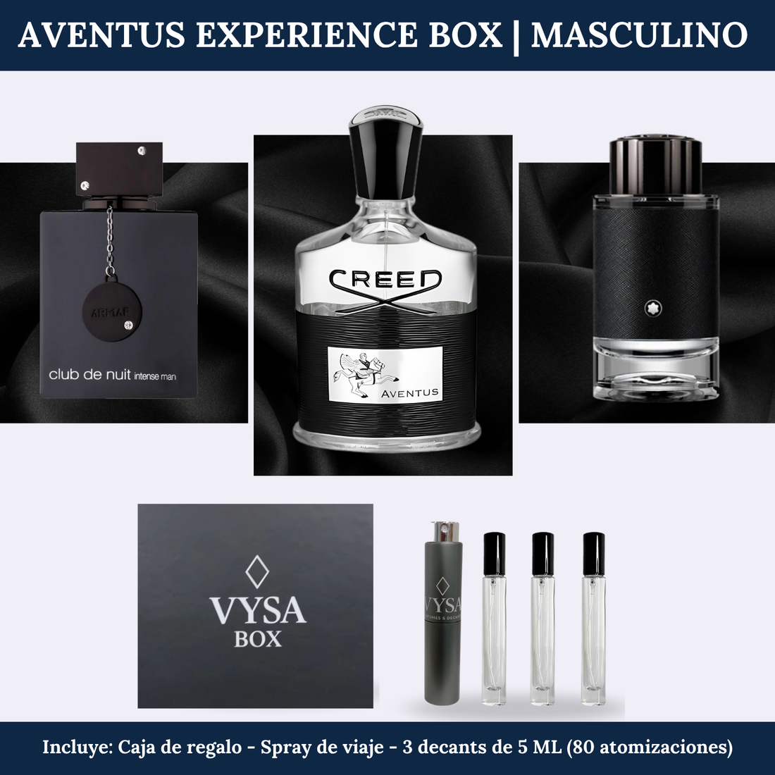Decant Aventus Experience Box | Mi tienda | VYSA Chile